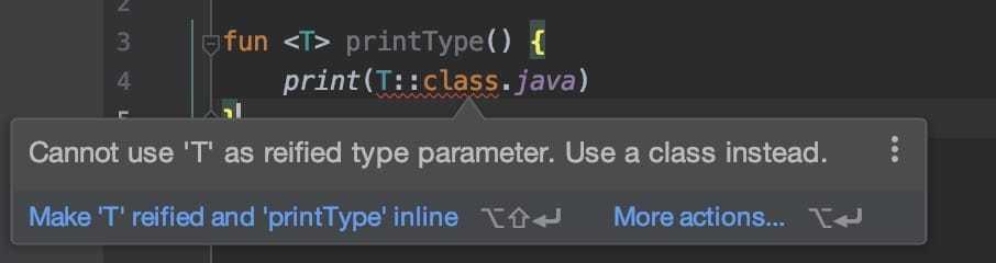 Kotlin Vocabulary | Reified: 类型擦除后再生计划 - 知乎