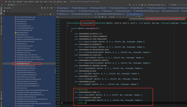 UE5.1 Add Custom ShadingModel - 知乎
