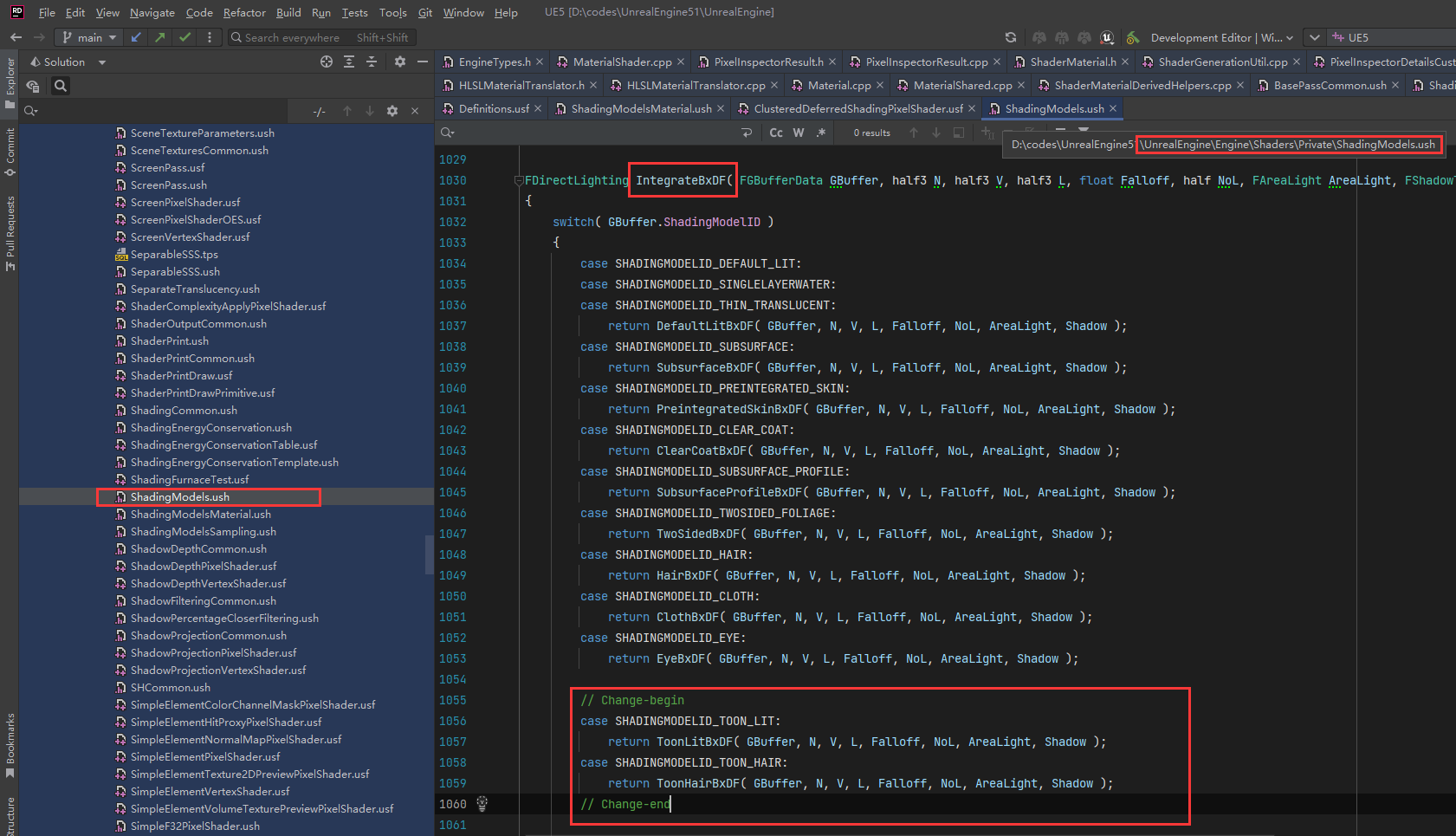 UE5.1 Add Custom ShadingModel - 知乎