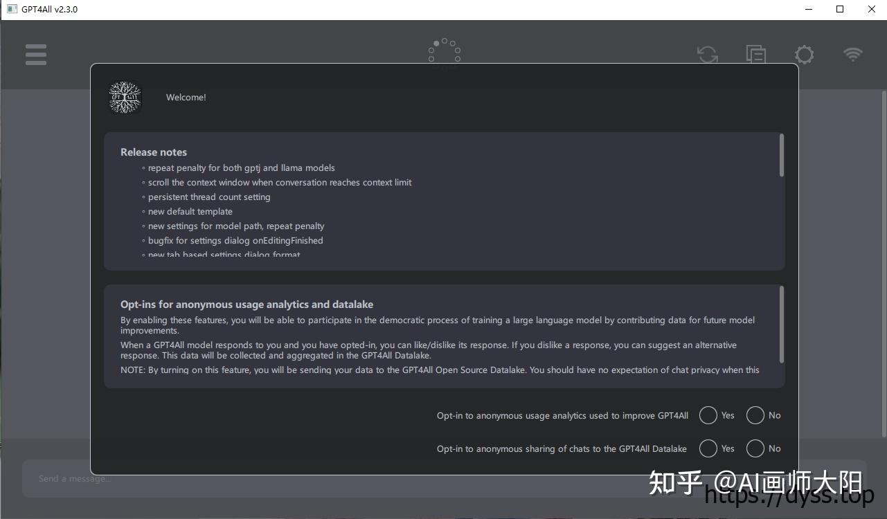 GPT4ALL智能聊天机器人：一键安装无需配置复杂环境CHATGPT替代品 - 知乎