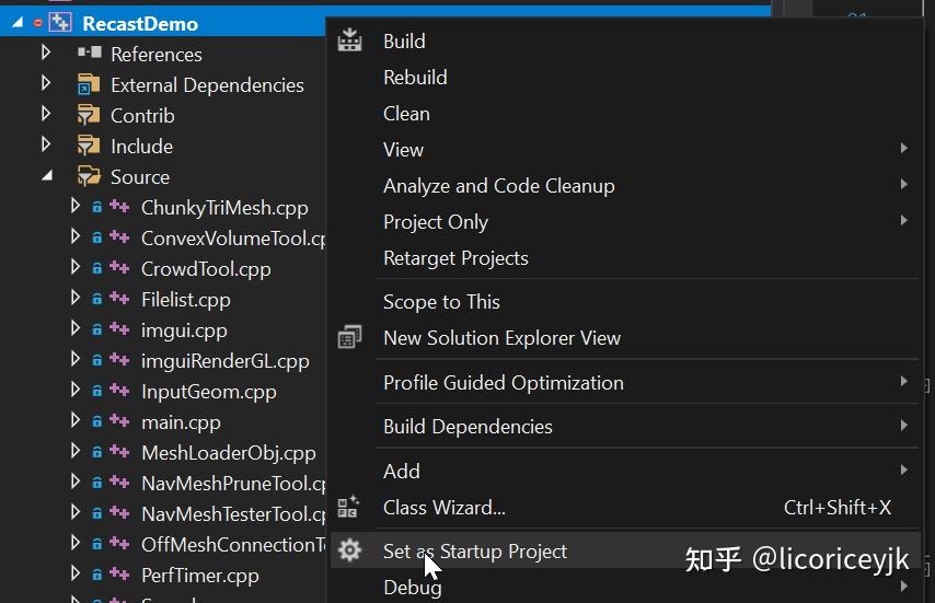 配置Recast & Detour - 知乎