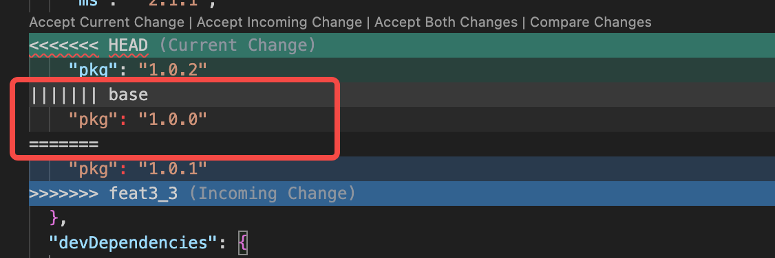Git 合并冲突不知道选哪个？试试开启 diff3 吧 - 知乎