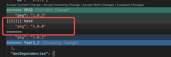 Git 合并冲突不知道选哪个？试试开启 diff3 吧 - 知乎