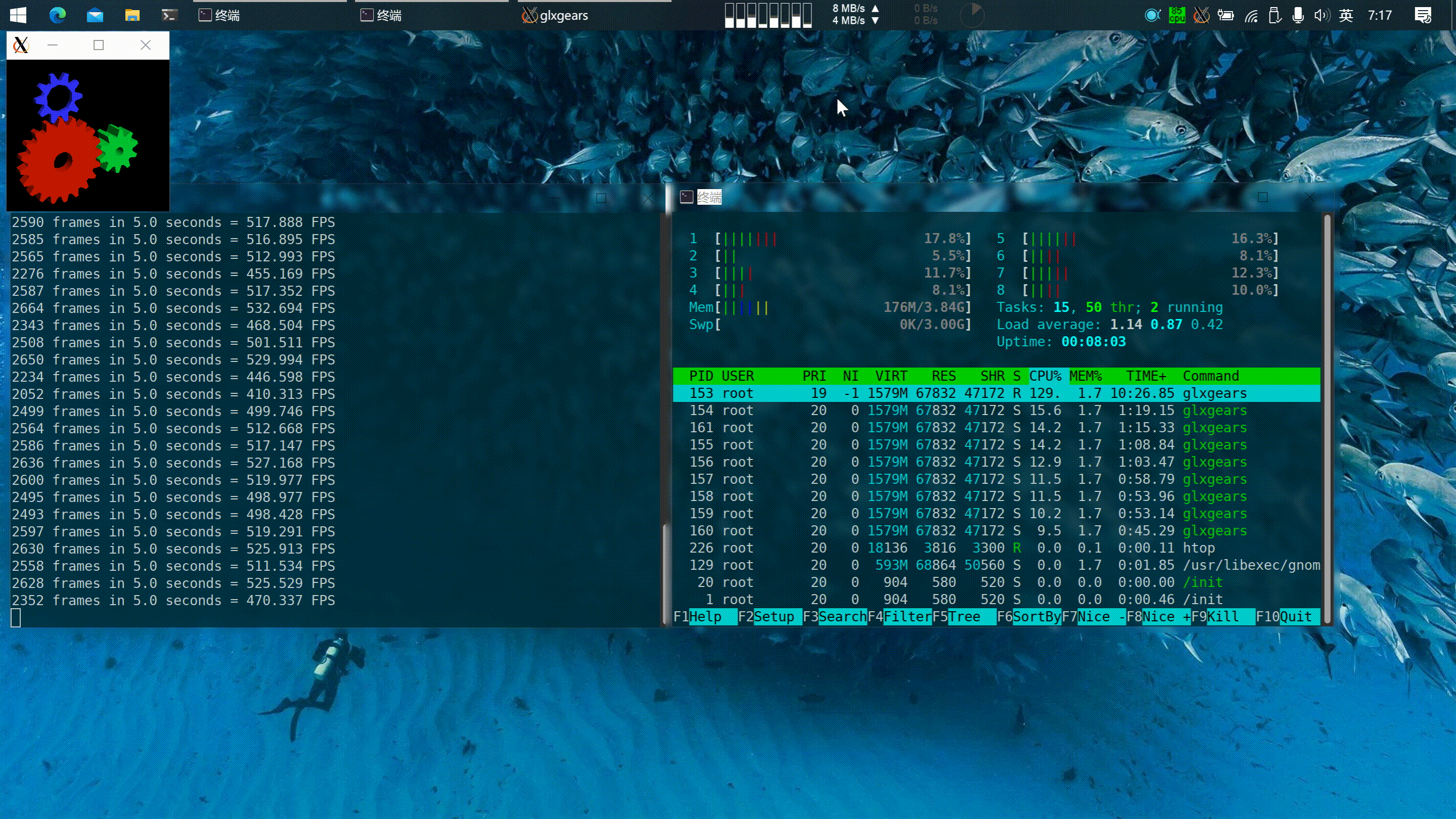体验WSL图形界面，Windows和Linux完美融合后的样子。非官方wslg - 知乎