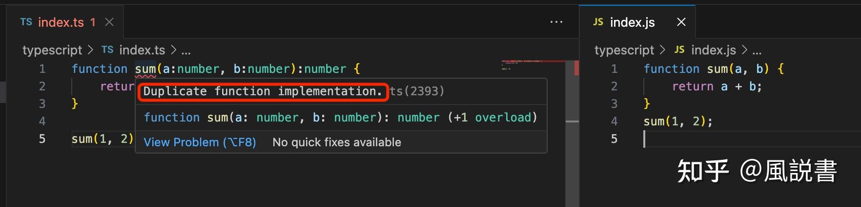 TypeScript报错收录（持续更新） - 知乎