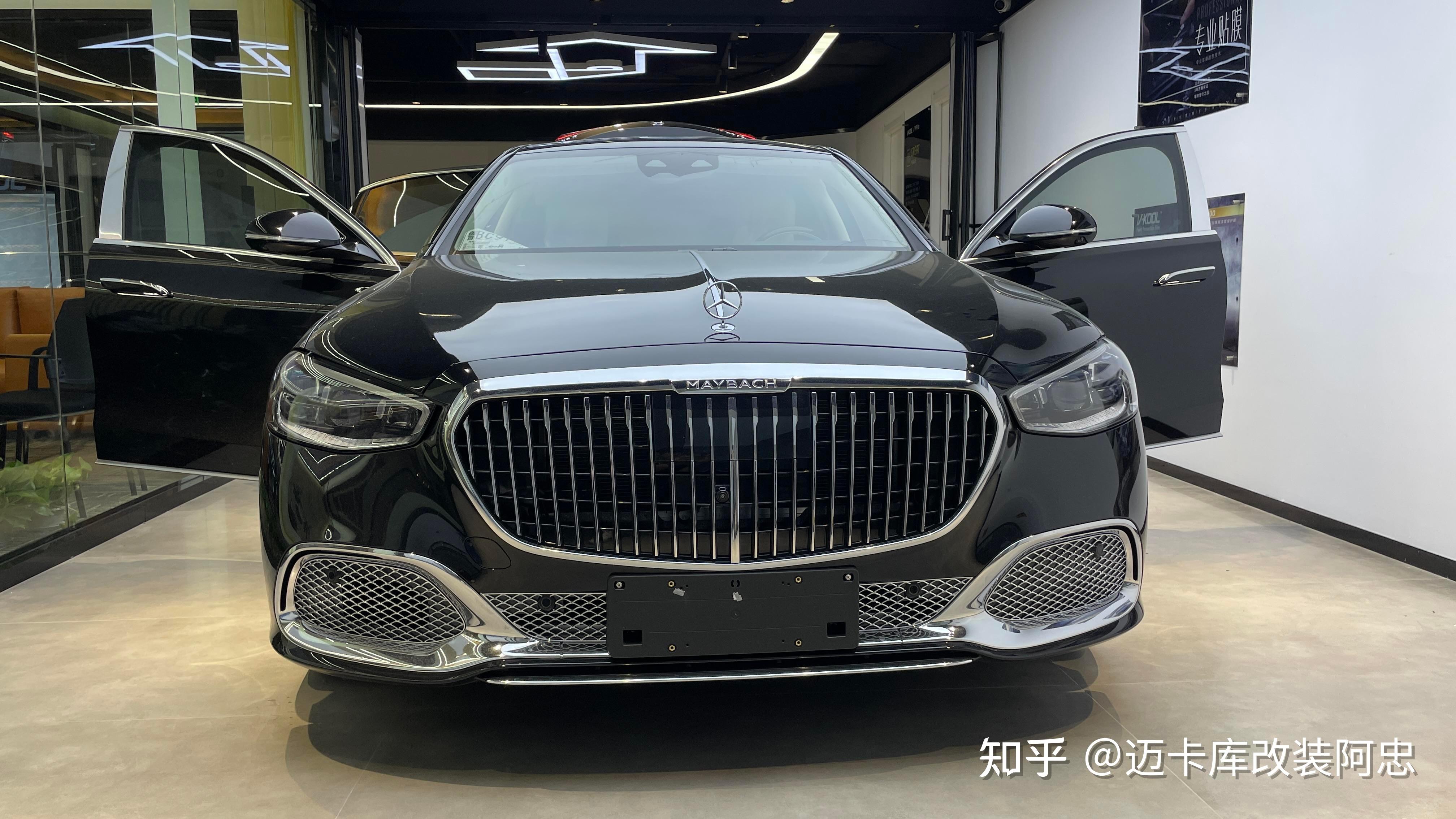迈巴赫S480原厂升级大柏林，香槟杯，车载冰箱，桃木内饰等 - 知乎
