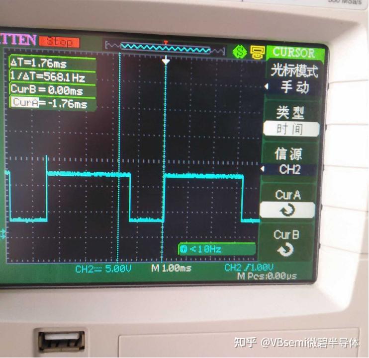 MOS管实战应用之单片机输出PWM控制与电流负载 - 知乎