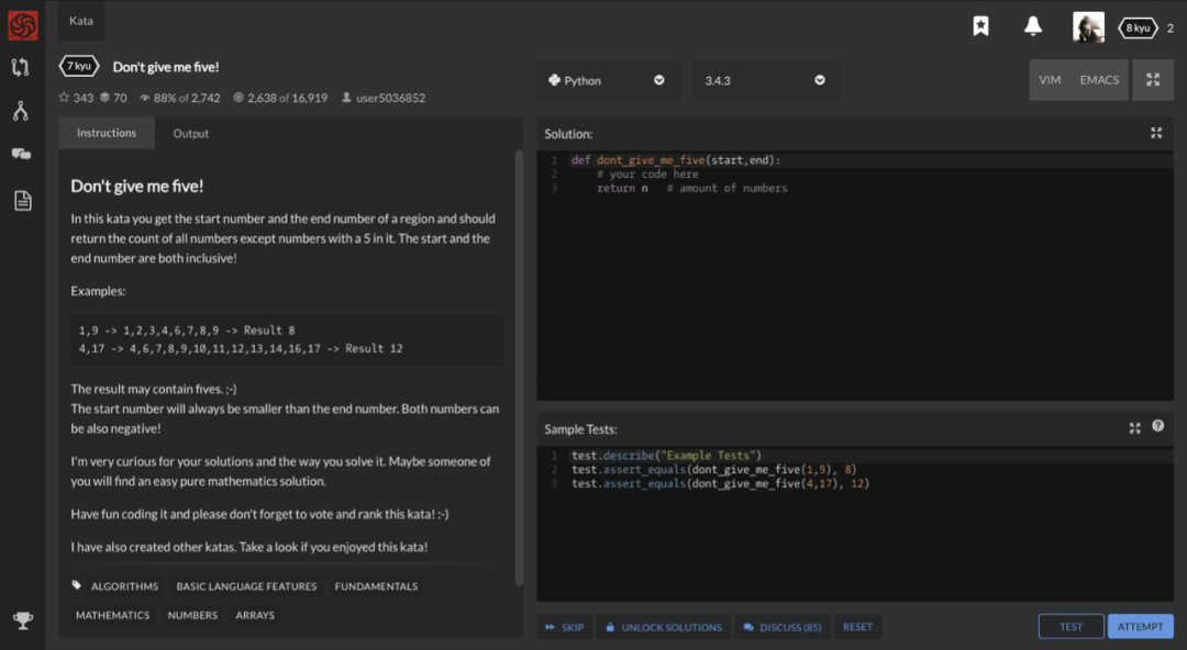 有哪些 python 的在线练习题或编程挑战的网站？ - 知乎