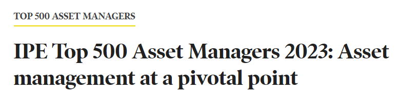 2023全球资管公司排名出炉，BlackRock归来仍是王者！ - 知乎