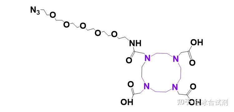 化学试剂DOTA-PEG5-azide连接和固定蛋白质上的多糖 - 知乎