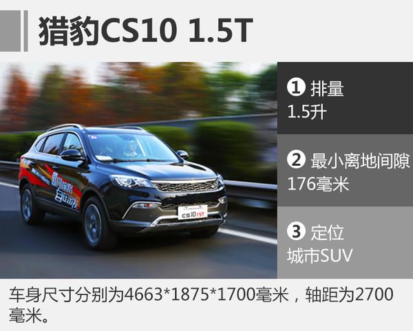 猎豹CS10 1.5T今日上市 8款车型配置曝光 - 知乎