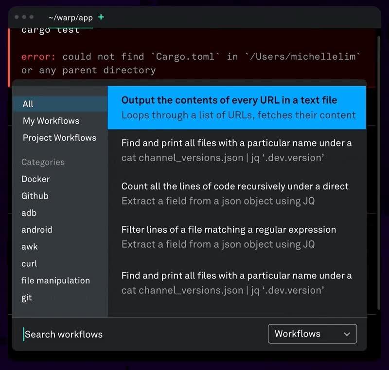 Warp--为开发人员打造的Terminal - 知乎