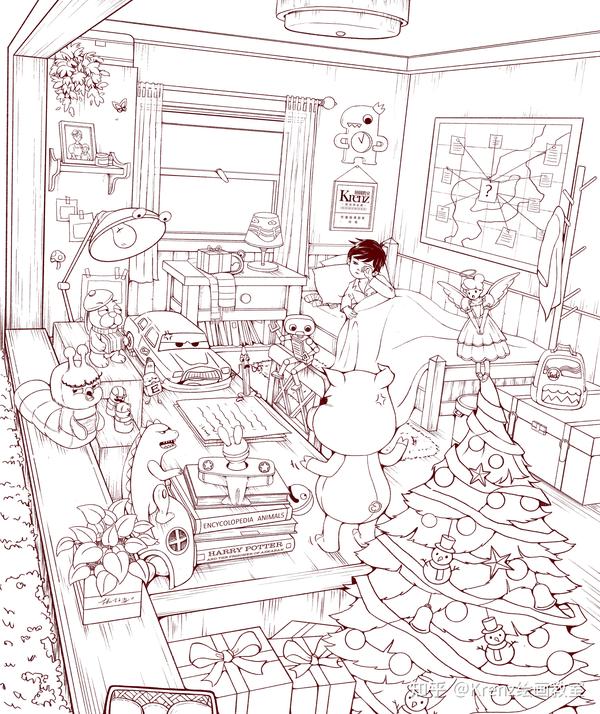 Krenz绘画教室【优秀作业心得】基础透视与结构-0098 - 知乎