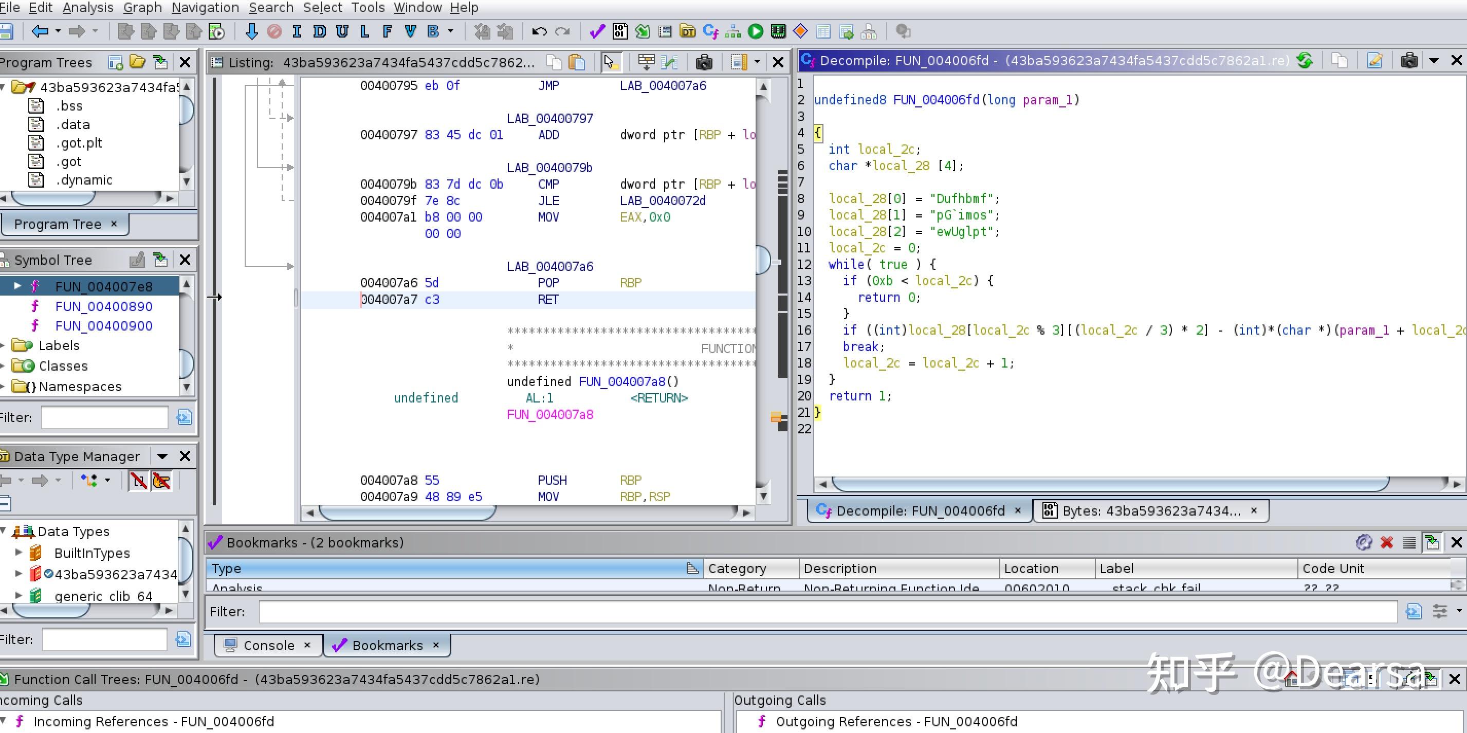 攻防世界-Reversing-x64Elf-100 - 知乎