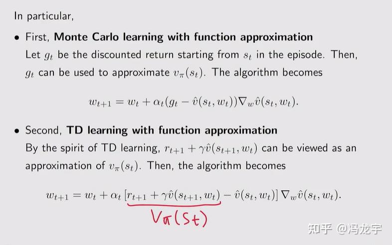 Value function Approximation - 知乎