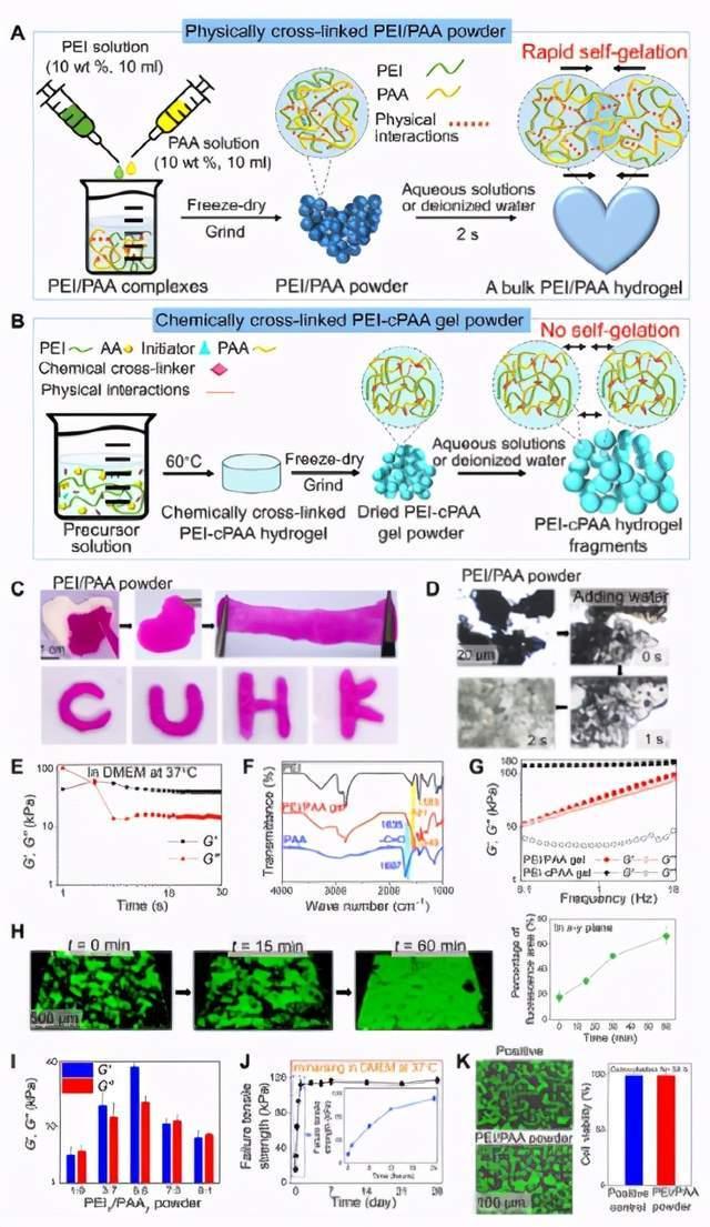 香港中文大学边黎明《Science Adv.》2秒自成胶PEI/PAA强湿粘附胶粘剂 - 知乎