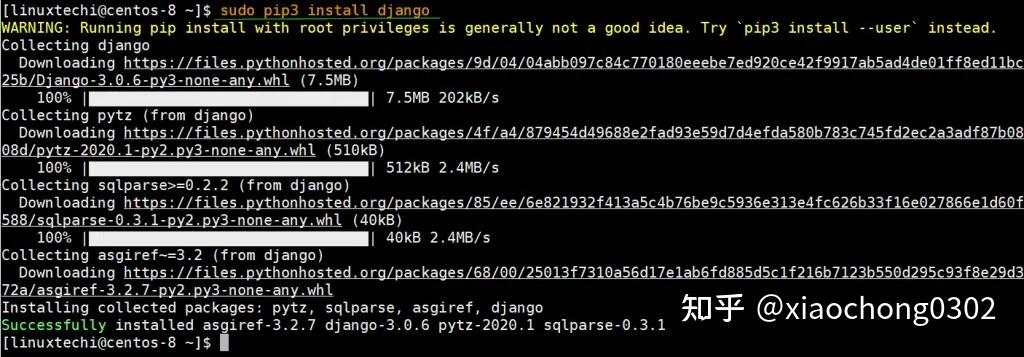 如何在 CentOS 8 上安装 Django Python 框架 ？ - 知乎