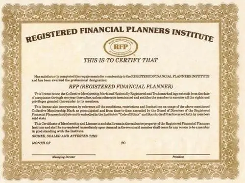 RFC财务顾问师有用吗？理财证书应该选RFC还是CHFP理财规划师证书？ - 知乎