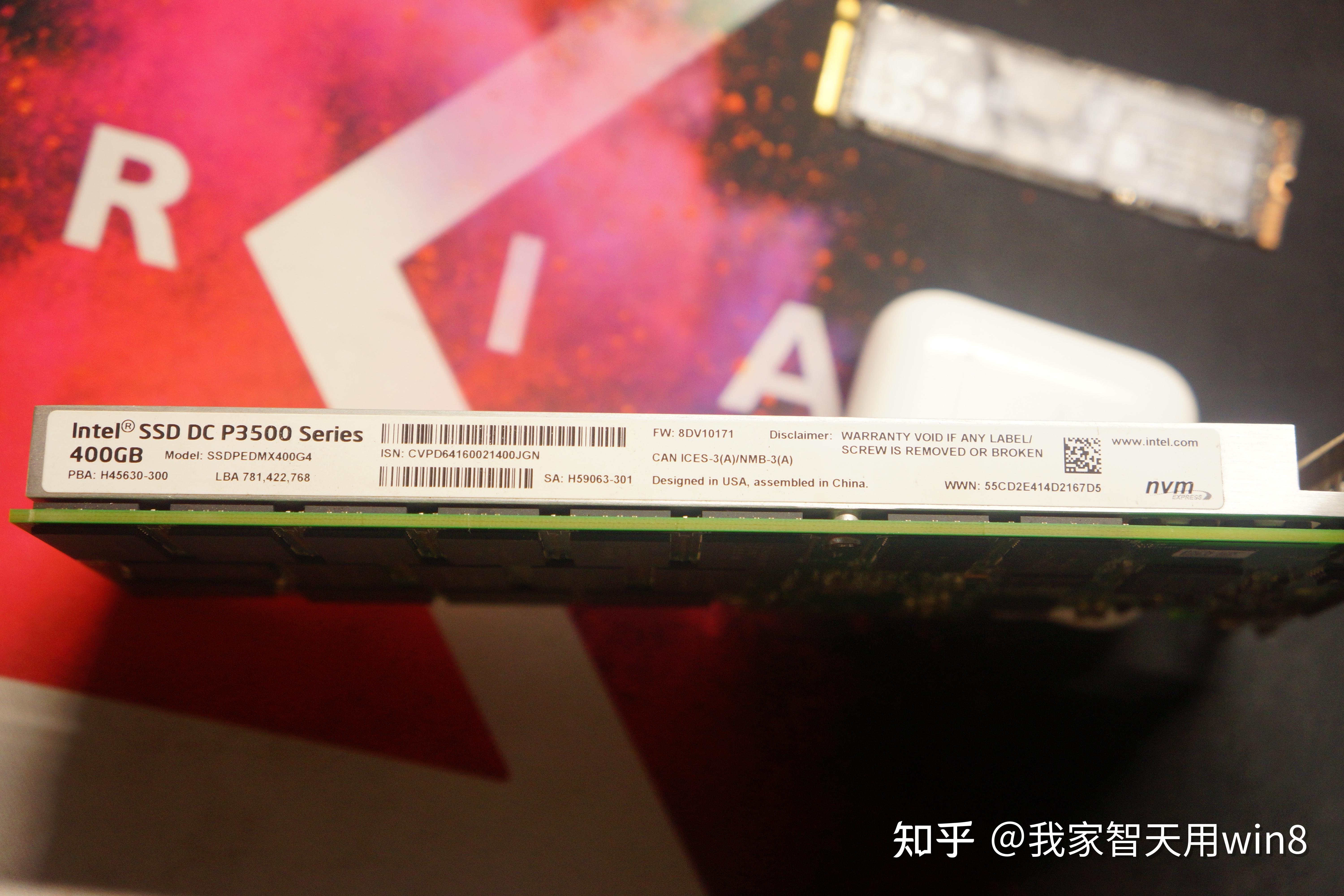 英特尔（Intel） P3500 400G AIC 拆解测试 - 知乎