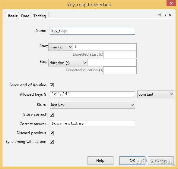 Psychopy Builder：内隐联想测验IAT - 知乎