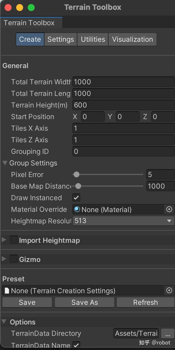 unity terrain地形 - 知乎