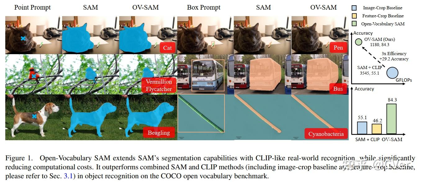 SAM分割一切再升级！Open-Vocabulary SAM：交互式分割和识别2万个类别 - 知乎