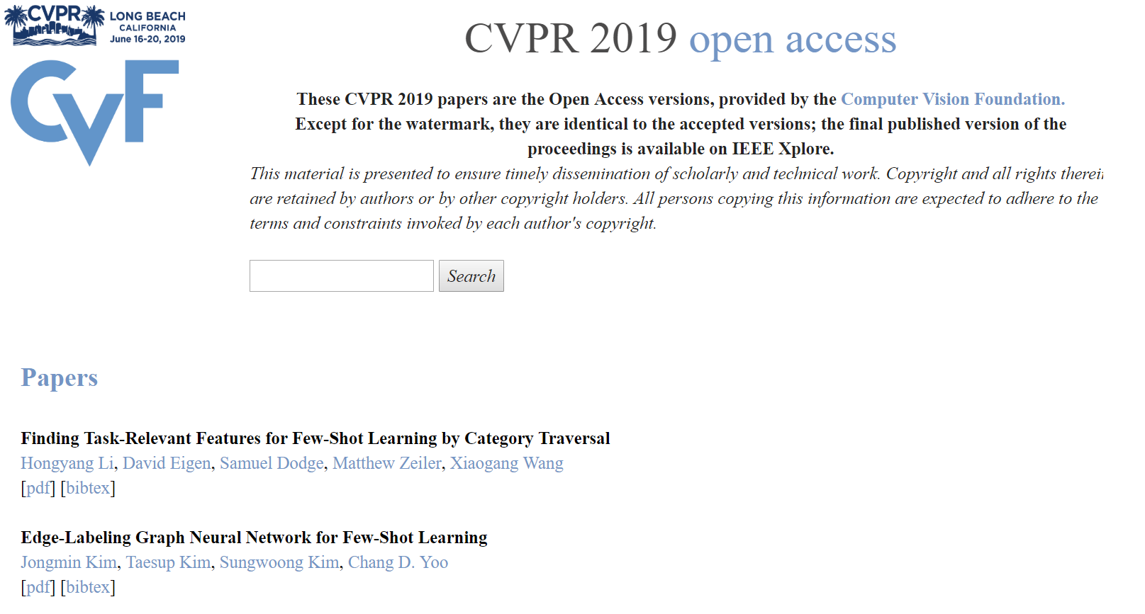 [Github推荐]CVPR2019录用论文下载及可视化论文网站 - 知乎