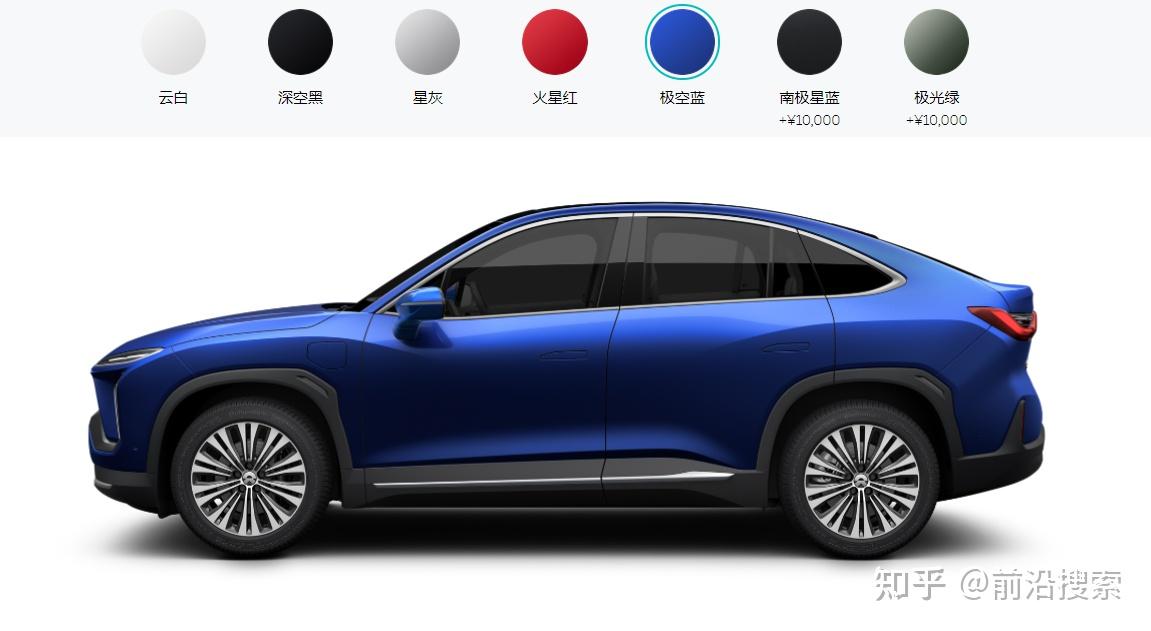 蔚来汽车外观有多少种颜色呢-ES8\ES6\EC6\ET7 外观一览 - 知乎
