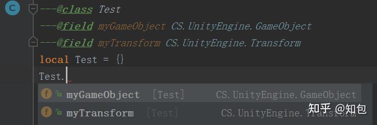Unity热更新Lua 插件Emmylua 补上CS代码属性方法呼出小工具 - 知乎