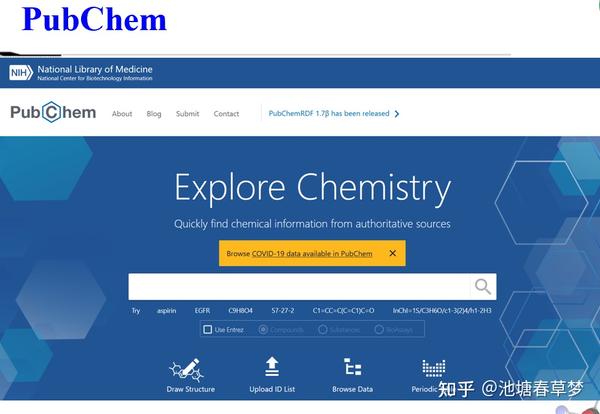 半小时速通化学数据库（化学信息学） - 知乎