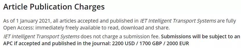 影响因子稳定上升的智能交通系统领域优刊IET Intelligent Transport Systems，快来了解！ - 知乎