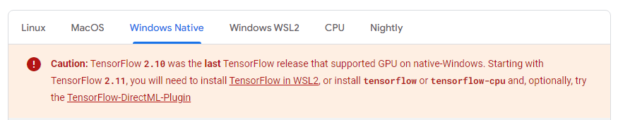 WSL2安装TensorFlow 2.14.0 - 知乎