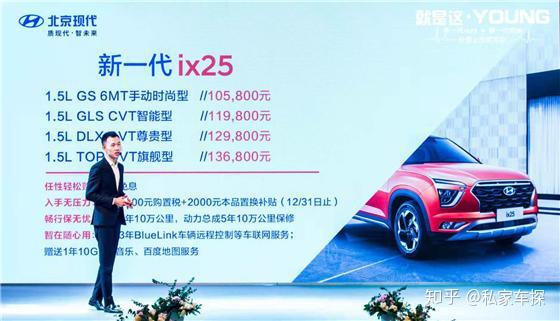 新一代ix25长春上市，售价10.58万元~13.68万元 - 知乎