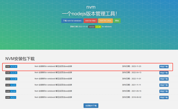 nvm管理(切换)node版本,方便vue2，vue3开发 - 知乎