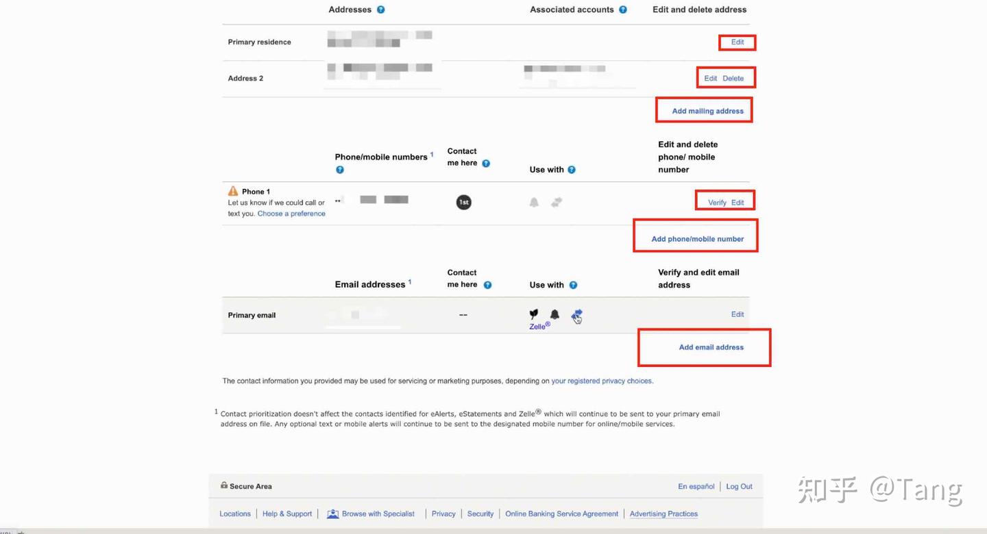 BOA美国银行使用教程，修改密码/地址，Zelle注册/转账教程 - 知乎