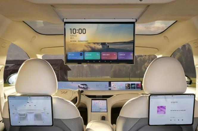 配后排吸顶屏，智己LS6剧院版上市，21.99万元起 - 知乎