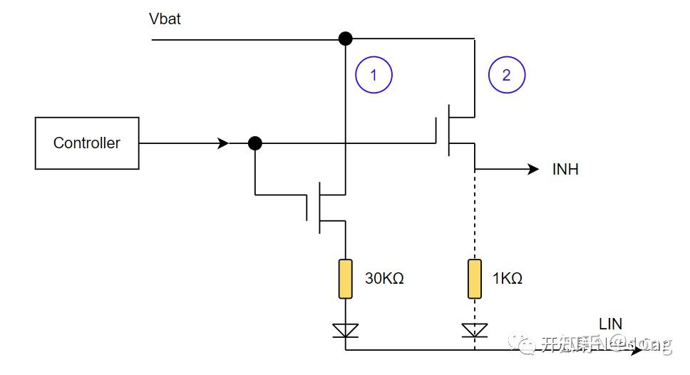 Lin总线基础：为什么Master节点需要外接上拉电阻 - 知乎