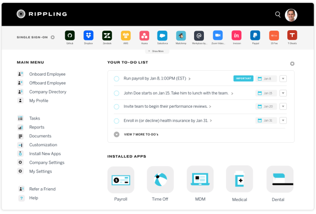 Rippling：HR领域的Salesforce，将分裂的HCM再度平台化 - 知乎