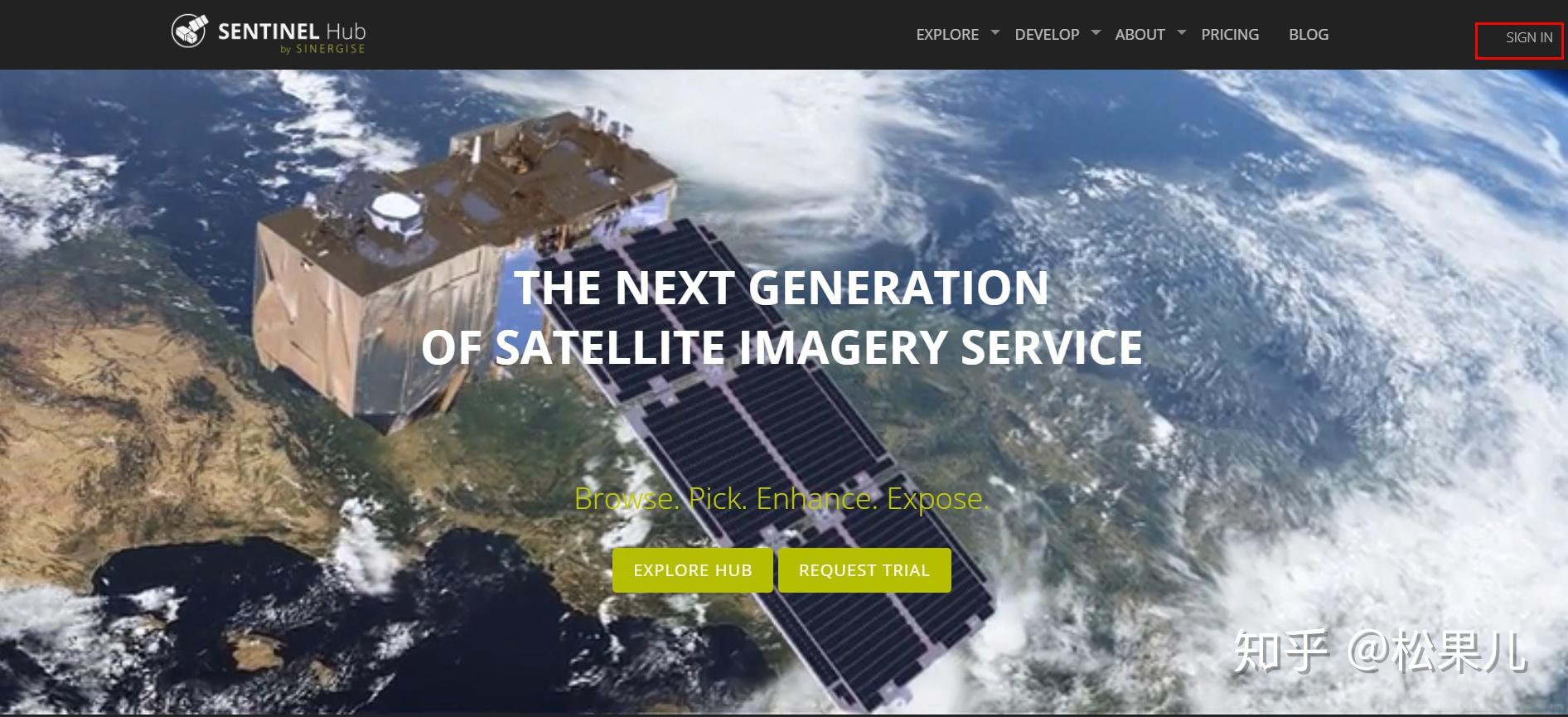 欧空局的EO Browser 01 - 知乎