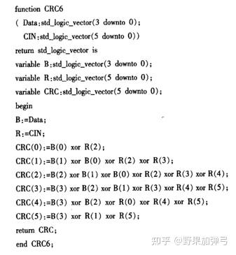 数字IC设计-CRC学习 - 知乎