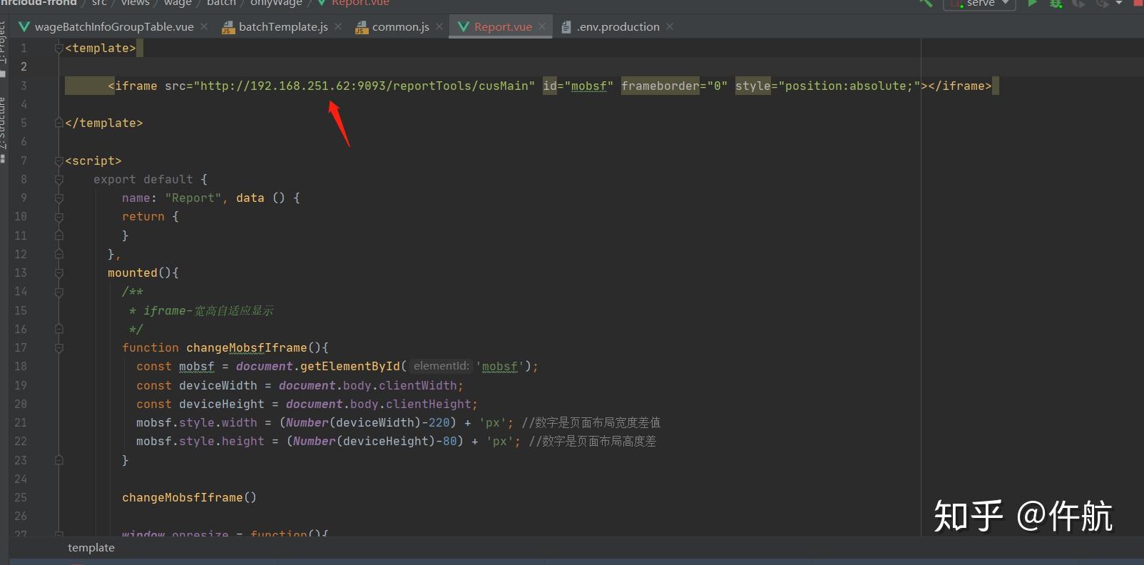 仵航说 vue iframe嵌套外部网页 仵老大 - 知乎