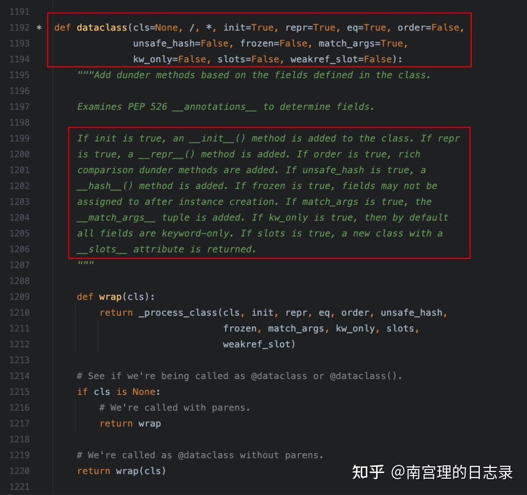 68、Python之函数高级：一文搞懂dataclass，快速定义数据类 - 知乎