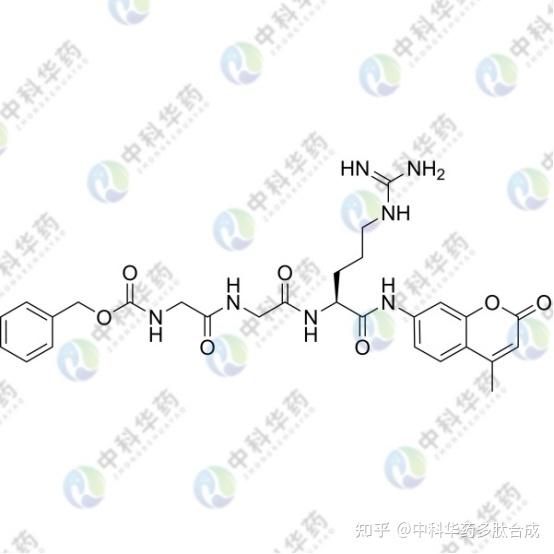 多肽合成：Z-Gly-Gly-Arg-AMC(66216-78-2) - 知乎