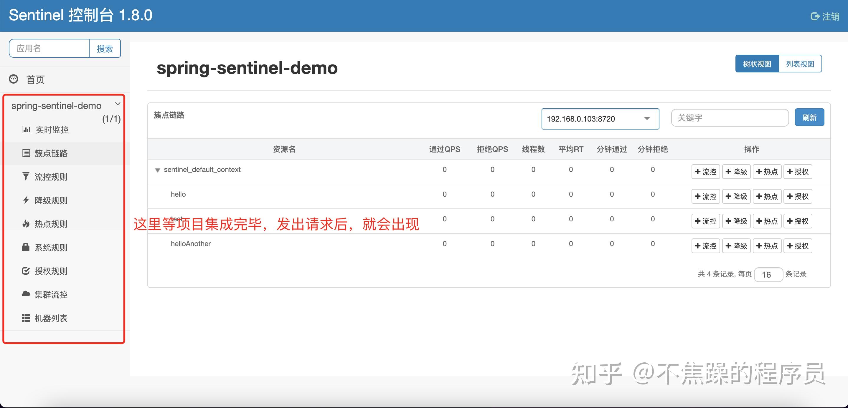 5小步快速集成使用sentinel限流 - 知乎