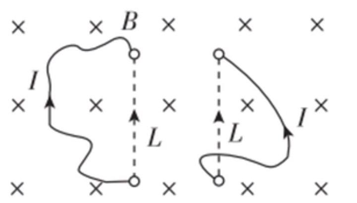 不规则形状导线在磁场中所受安培力的情况 - 知乎