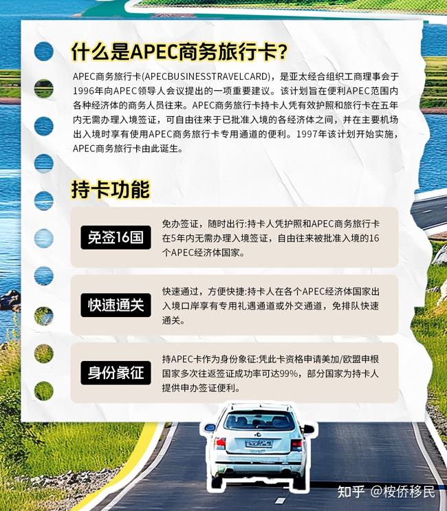 APEC 商务旅行卡，一卡在手，5 年免签16国！看懂这篇就够了！ - 知乎