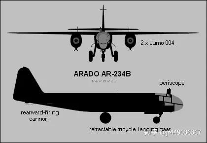 帝国闪电——阿拉多Ar 234A喷气侦察机 - 知乎