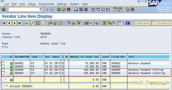 SAP FI课程 6.3 供应商预付款流程 - 知乎