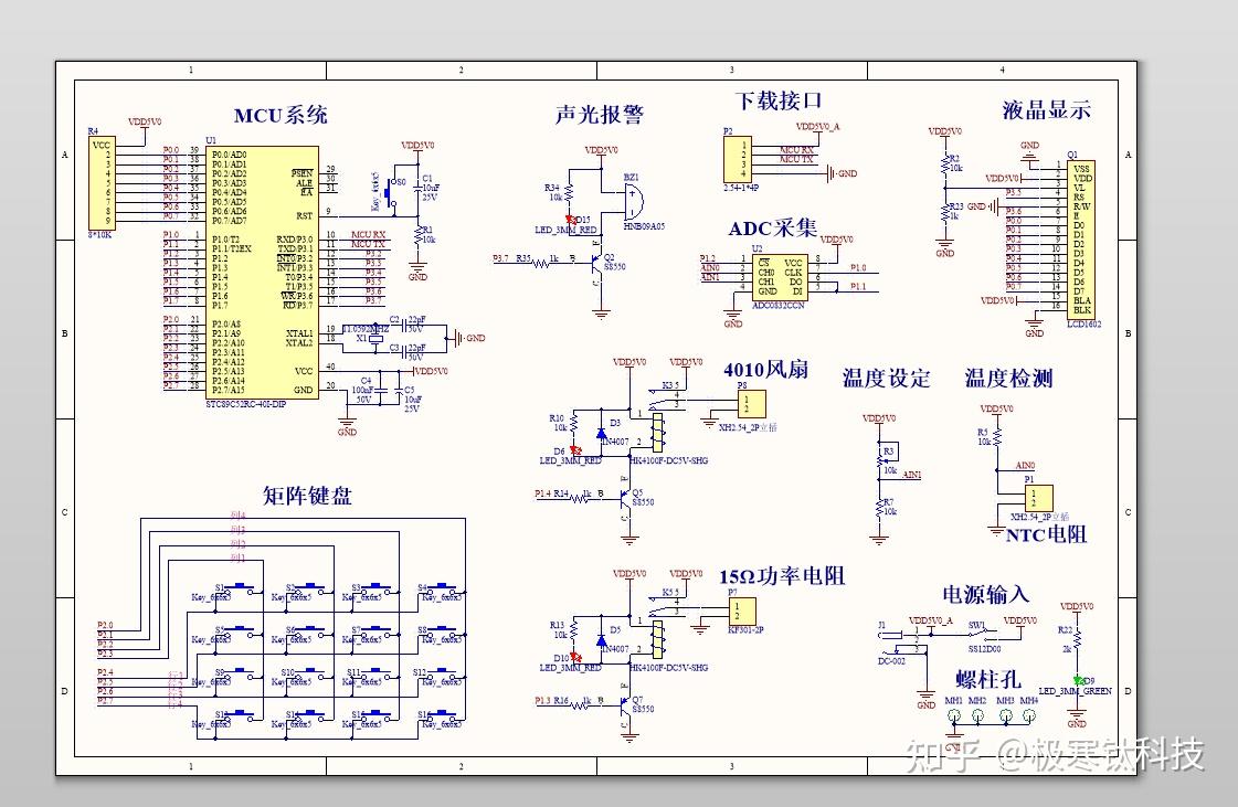 基于51单片机的温度PID算法控制系统proteus仿真原理图PCB - 知乎