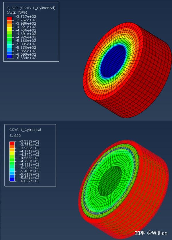 Abaqus002：过盈配合设置及配合应力查看 - 知乎